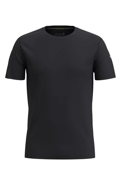 Smartwool Merino Wool Short Sleeve T-shirt - Black