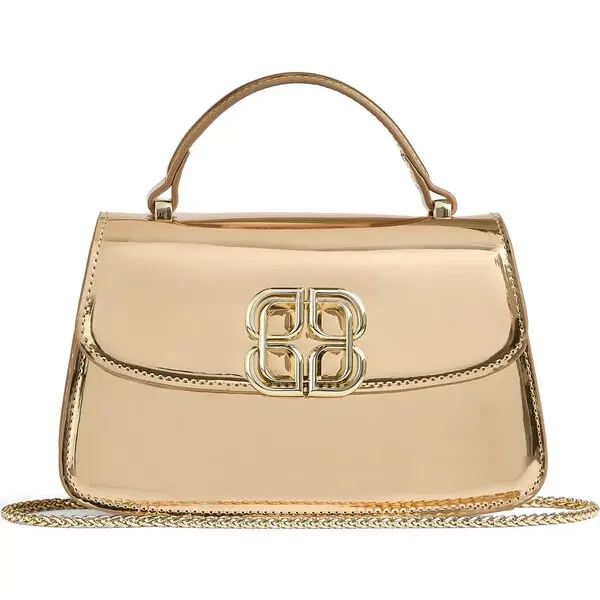 LK BENNETT Annabelle Grab Top Handle Bag - Gold