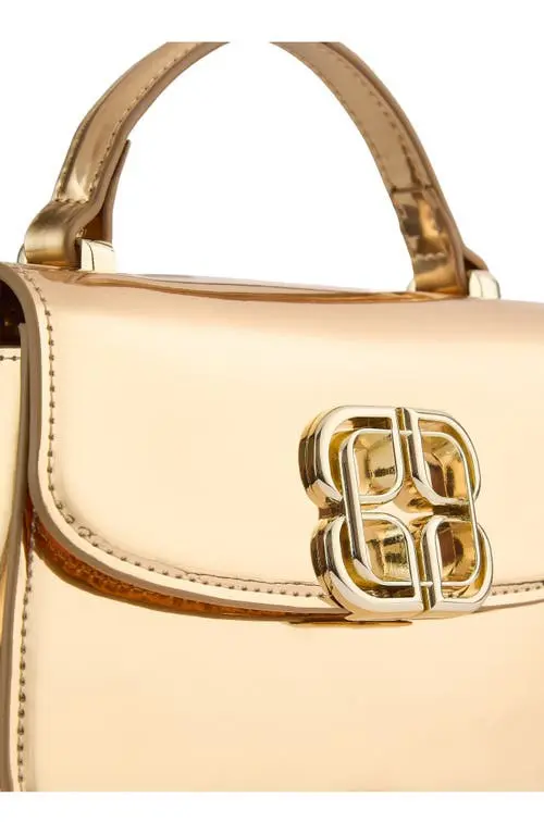 LK BENNETT Annabelle Grab Top Handle Bag - Gold