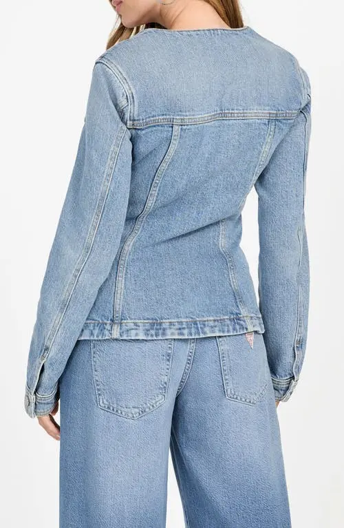 Guess Camille Denim Blazer