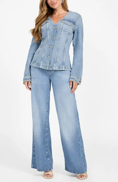 Guess Camille Denim Blazer