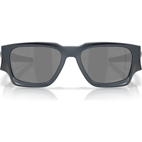 Oakley 58mm Rectangular Sunglasses - Blue Steel Prizm Black Iridium
