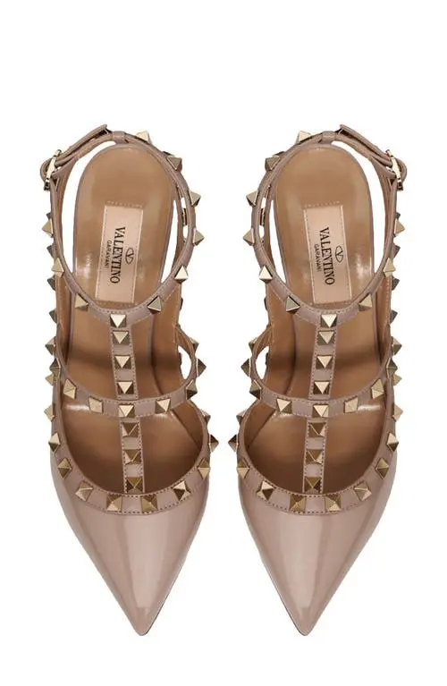 Valentino Garavani Rockstud T-strap Pumps