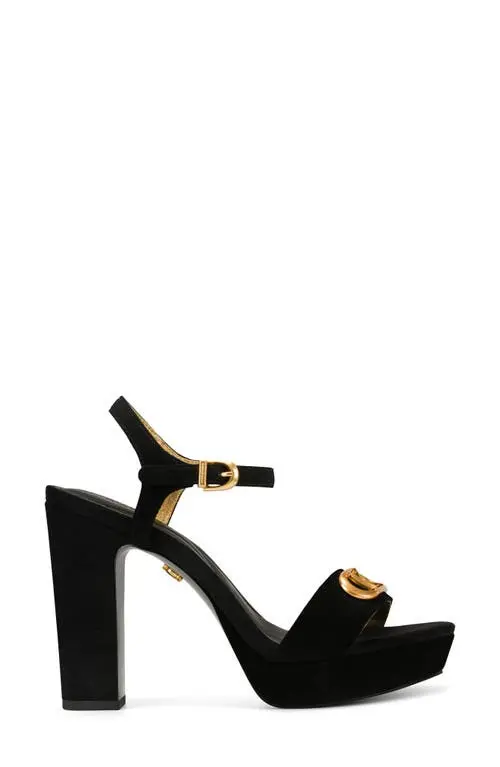Donna Karan New York Shepard Platform Sandal - Black