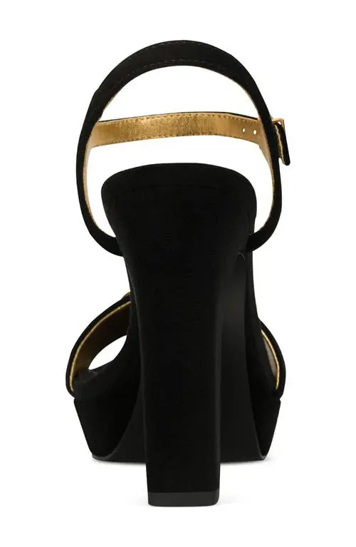 Donna Karan New York Shepard Platform Sandal - Black