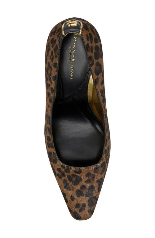Donna Karan New York Savita Calf Hair Pumps - Leopard