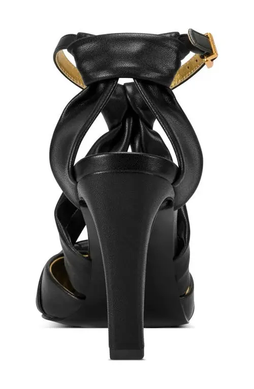 Donna Karan New York Ankle Strap Pointed Toe Pumps