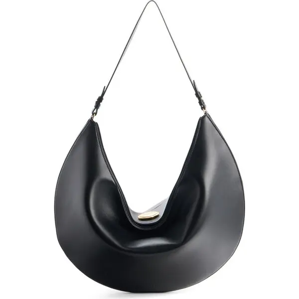 Jacquemus Le Sac Crescent Leather Hobo Bag