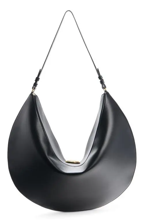 Jacquemus Le Sac Crescent Leather Hobo Bag