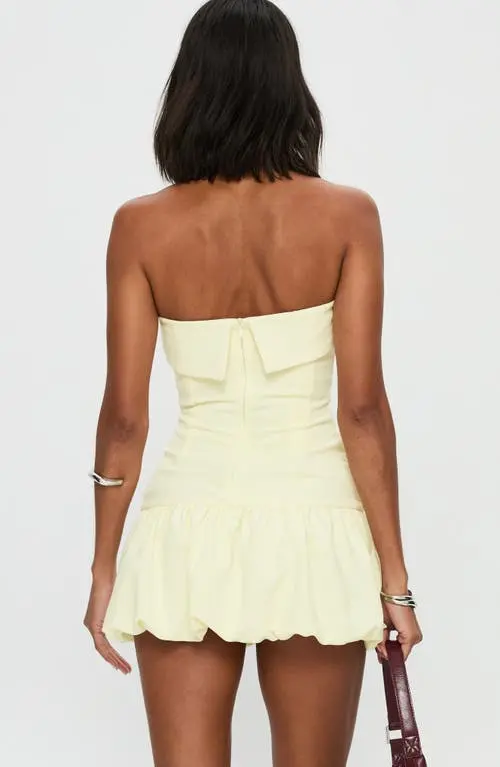 Princess Polly Strapless Mini Dress