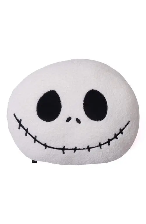 Barefoot Dreams X Disney Jack Skellington Cozychic® Accent Pillow - Pearl-black