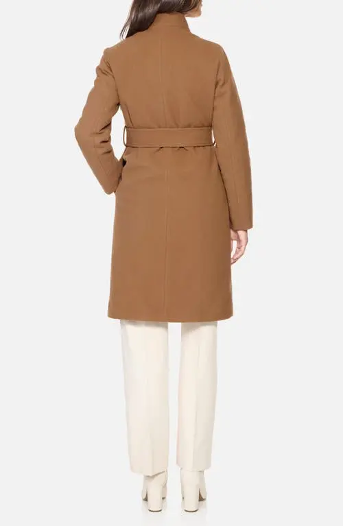 NORWEGIAN WOOL Stand Collar City Virgin Wool-blend Down Coat