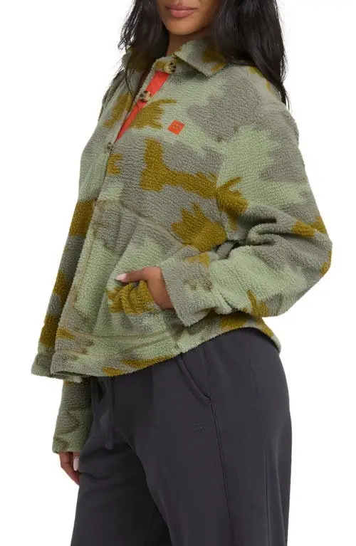 BILLABONG Breezy Fleece Shacket - Camouflage