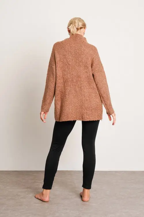 NOM MATERNITY Lia Maternity & Nursing Long Sleeve Sweater
