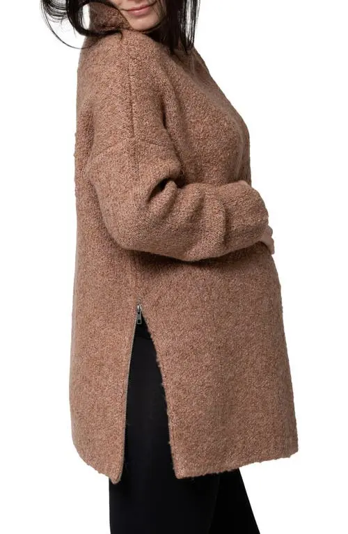 NOM MATERNITY Lia Maternity & Nursing Long Sleeve Sweater