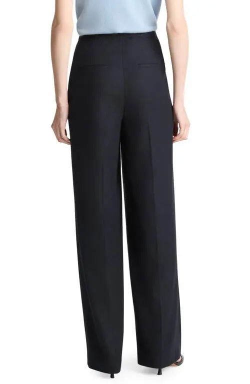 Vince Pleated Wide Leg Trousers