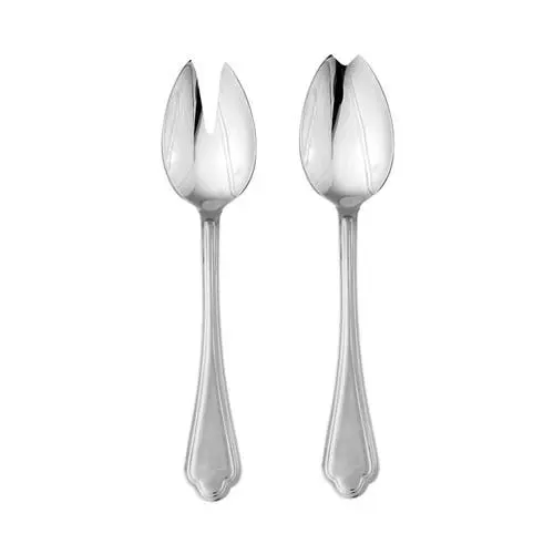 MEPRA Leonardo Salad Serving Set2 Pieces - Silver