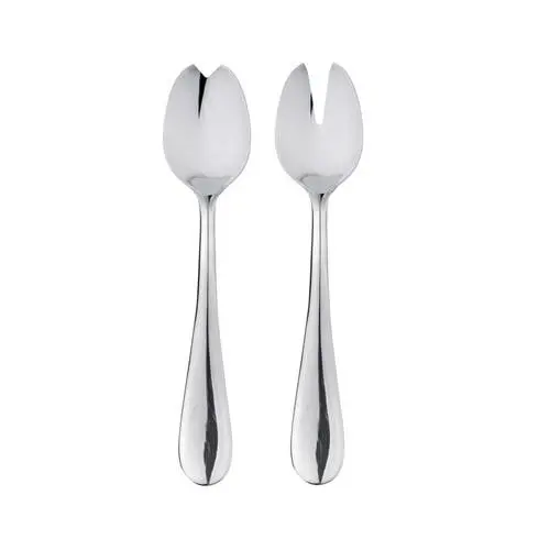MEPRA Natura Salad Serving Set2 Pieces - Silver