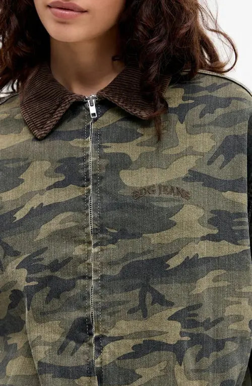 BDG URBAN OUTFITTERS Camo Zip Jacket