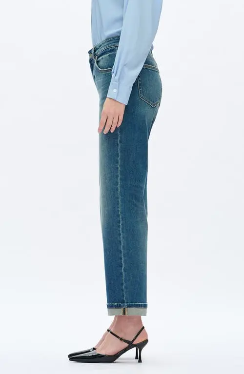BAYEAS Mid-rise Straight Leg Jeans