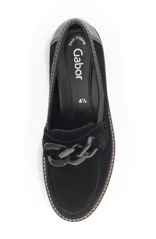 Gabor Chain Bit Loafer