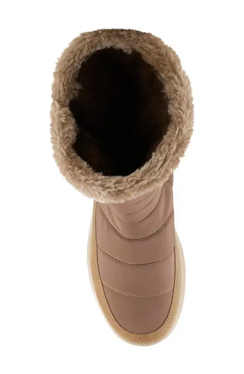 SPRING STEP SHOES Faux-fur Lined Boots - Taupe