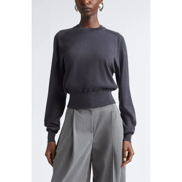 Jacquemus Le Sweater Brode Merino Wool-blend Sweater
