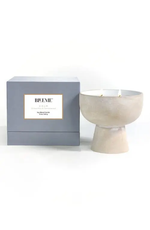 BLUEME Calm Medium Ceramic Candle - No Color