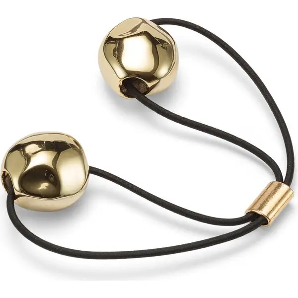 LELET NY Zoe Knocker Hair Tie - Gold