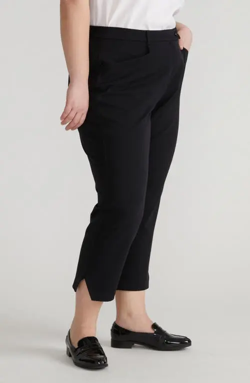 Universal Standard All Day Mercer Crop Tapered Leg Pants - Black