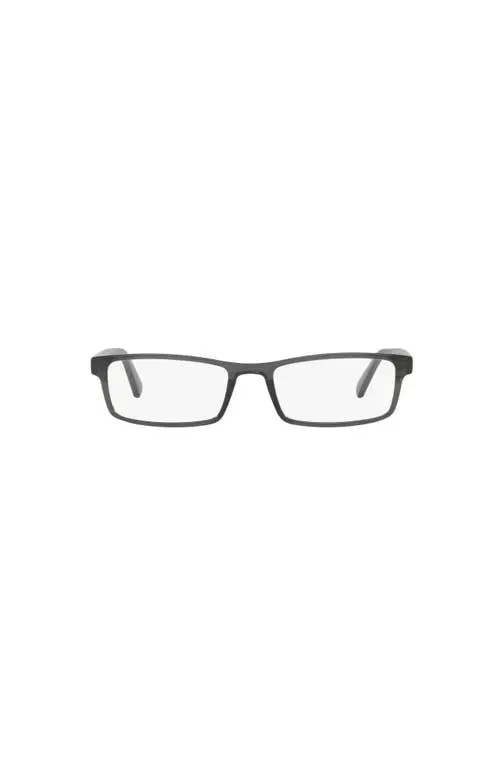 SFEROFLEX Rectangle Full Rim Eyeglasses - Black