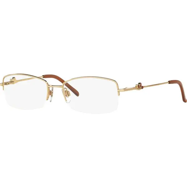 SFEROFLEX 51mm Square Optical Glasses - Gold