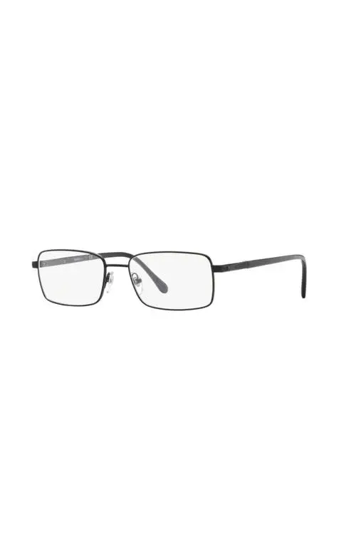 SFEROFLEX Rectangle Full Rim Optical Glasses - Black