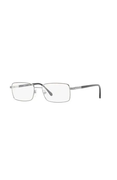 SFEROFLEX Rectangle Full Rim Optical Glasses - Silver