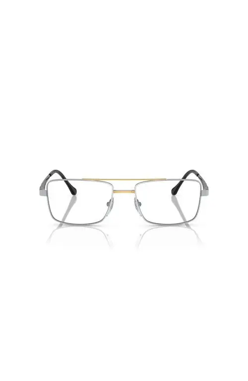 SFEROFLEX Square Optical Glasses - Silver