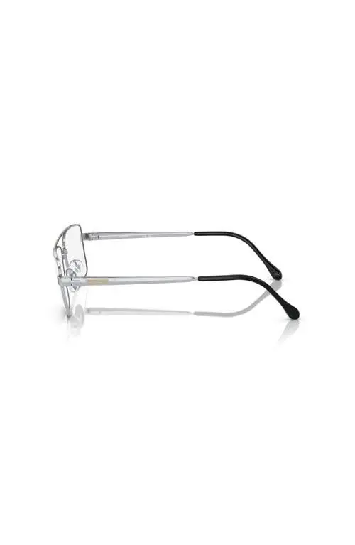 SFEROFLEX Square Optical Glasses - Silver