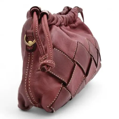 BOLSA NOVA HANDBAGS Greta Clutch - Bordeaux