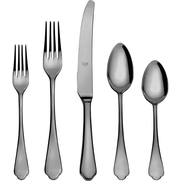 MEPRA Dolce Vita Flatware Set20 Pieces - Black Gold
