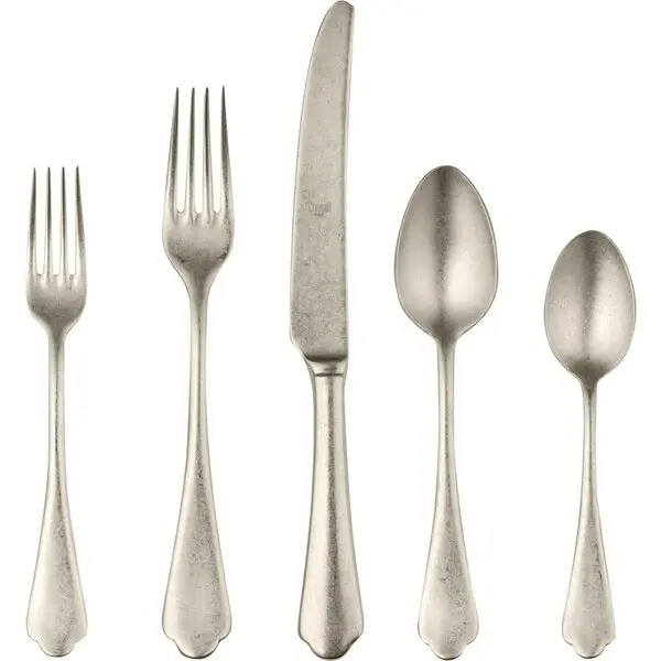 MEPRA Dolce Vita Flatware Set20 Pieces - Pewter Champagne