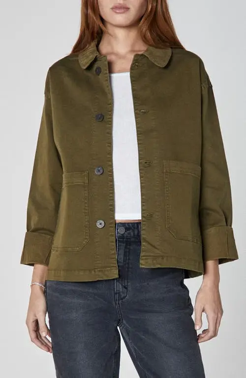 UNPUBLISHED Billie Stretch Cotton Jacket - Cedar