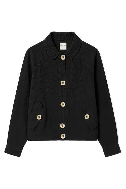 VIR VITA Béatrice Jacket - Black