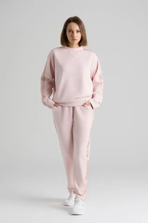 LE FAFO Celine Sweatpants - Light Pink