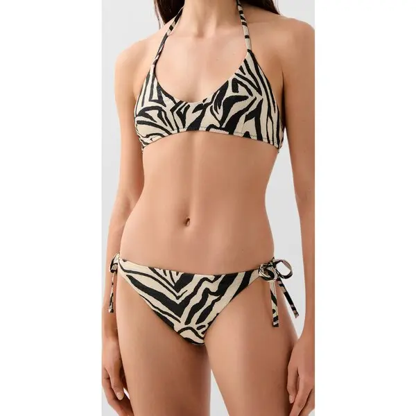 SCALPERS Zebra Print Two-piece Bikini - Animalprint