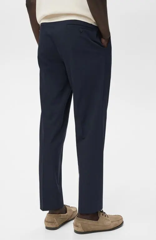 Mango Slim Fit Suit Trousers