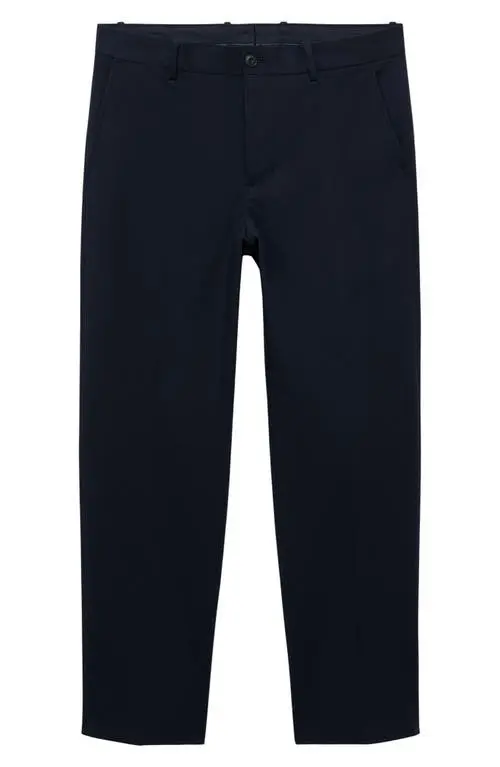 Mango Slim Fit Suit Trousers