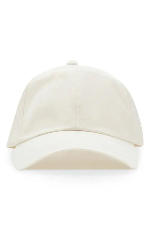 Mango Baseball Cap - White