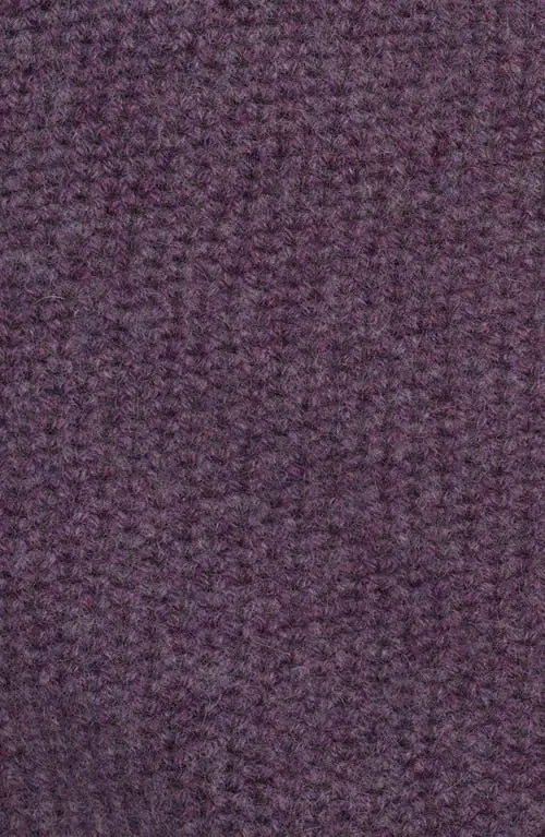 Echo Wool-cashmere Beanie - Amethyst