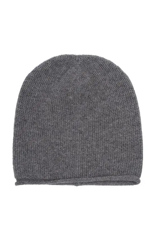 Echo Wool-cashmere Beanie - Grey Heather