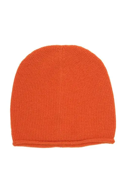 Echo Wool-cashmere Beanie - Harvest Pumpkin