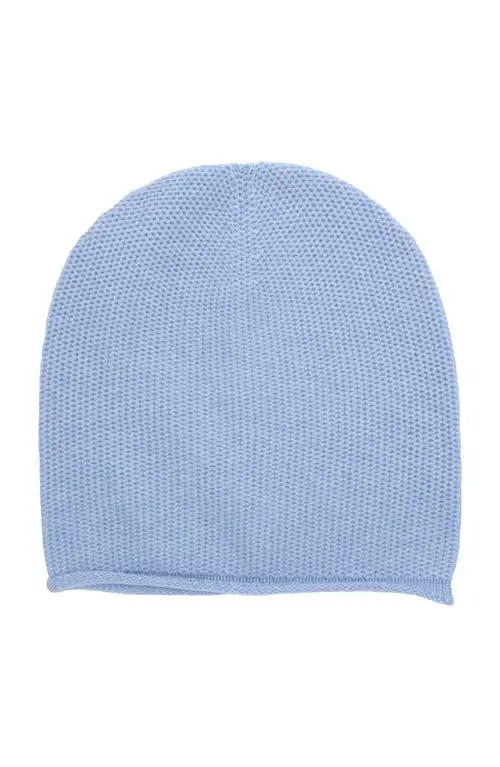 Echo Wool-cashmere Beanie - Placid Blue